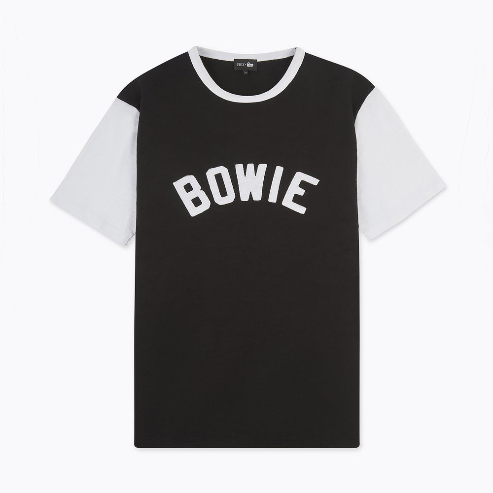 Phix X David Bowie Black Bowie Bolt T-Shirt & Phix